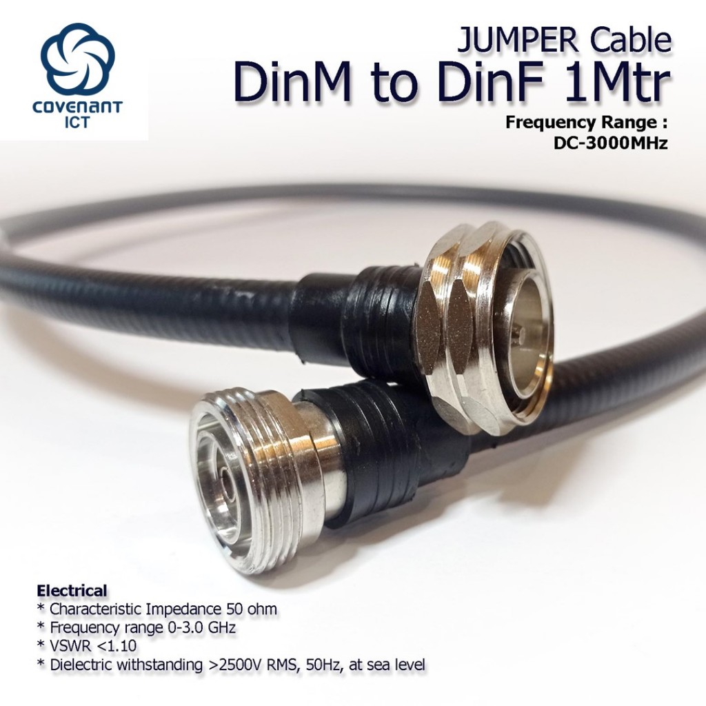 Jual Jumper Cable Super flexible Din Male to Din Female | Shopee Indonesia