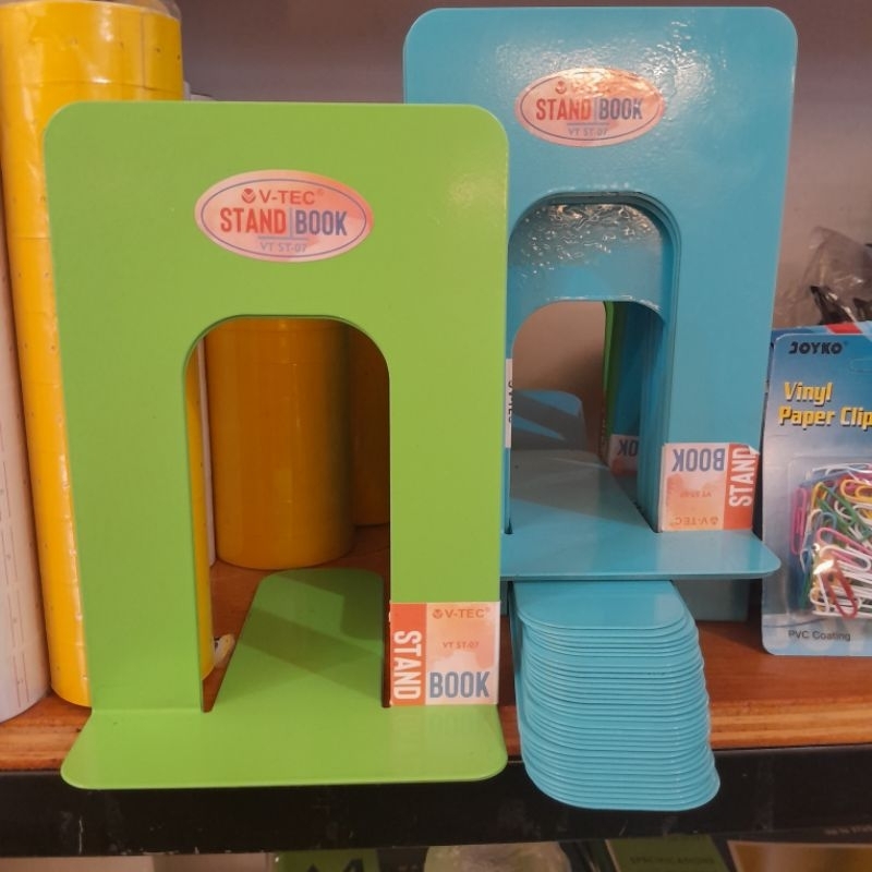 Jual Stand Book Pembatas Buku Besi GROSIR ECER MURAH VT-ST07 | Shopee ...