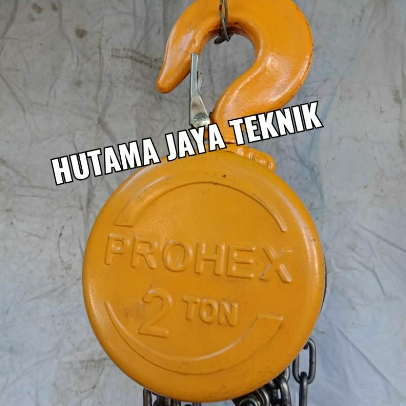 Jual Prohex || Chain Blok Katrol Takel Derek 2 T Ton 2T 2Ton 5 Meter ...