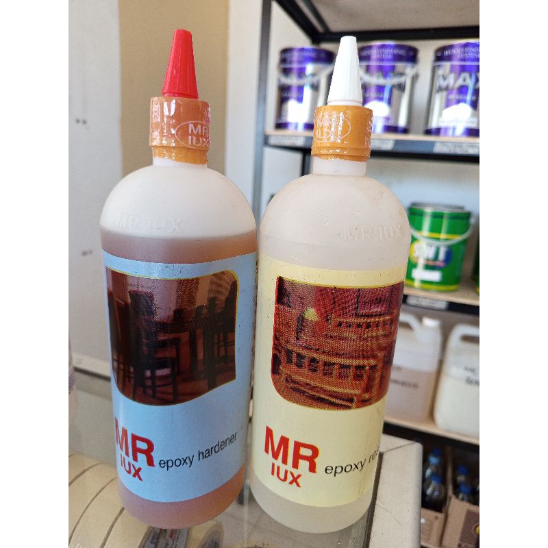 Jual Lem Epoxy Mr Lux Besar Resin Hardiner 1 Dus | Shopee Indonesia