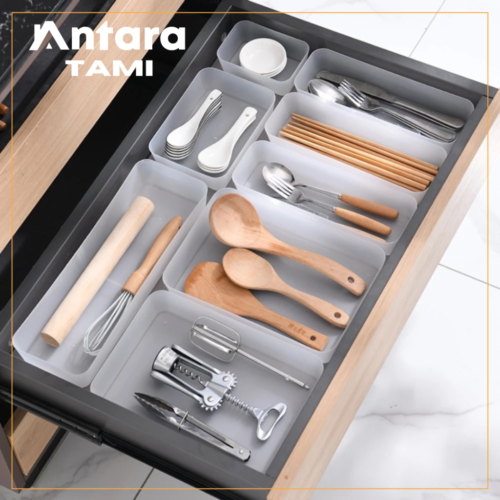 Jual ANTARA - Organizer Laci Organiser Drawer Kosmetik Sumpit Sendok ...