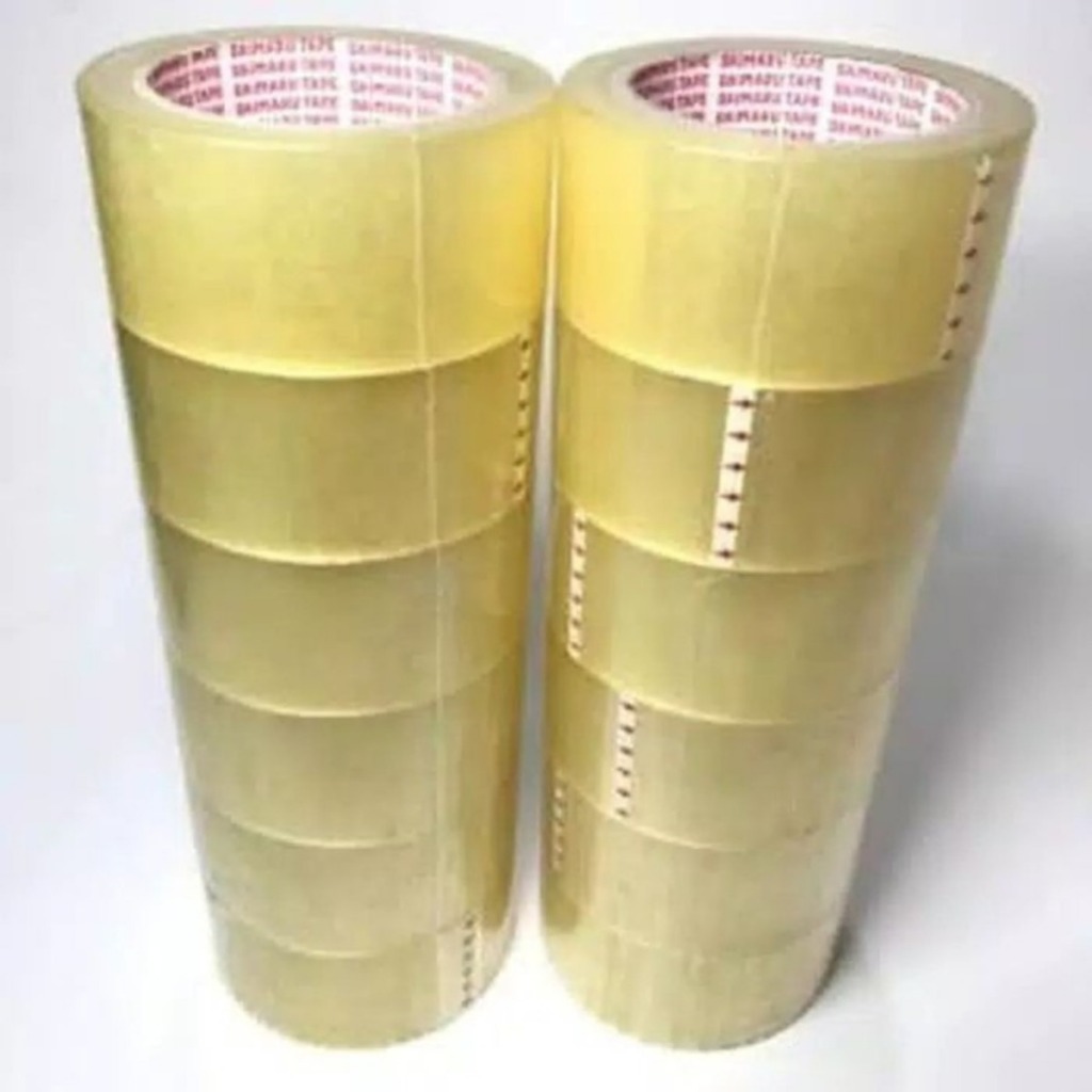 Jual Lakban Isolasi Bening dengan Ketebalan 45mm | Shopee Indonesia