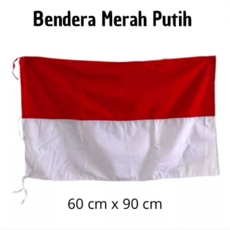 Jual Bendera merah putih indonesia katun ukuran 90x60 | Shopee Indonesia