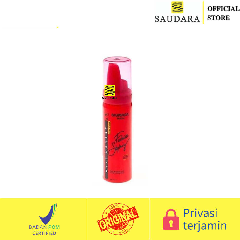 Jual Barbara Foam Mousse Merah 50 Ml | Shopee Indonesia