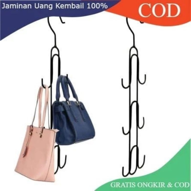 Jual NEW HANGER TAS BESI GANTUNG MULTIFUNGSI GANTUNGAN multifungsi ...