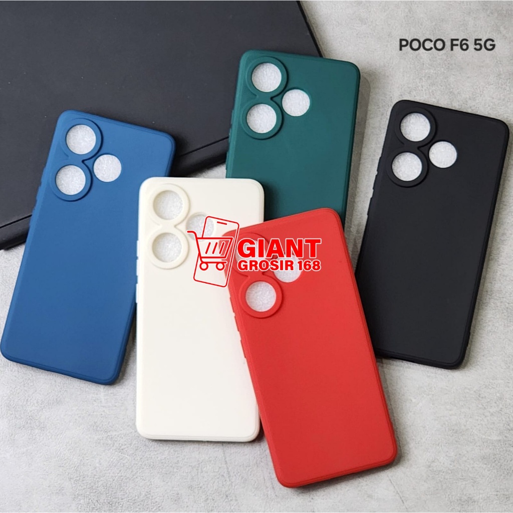 Jual POCO F6 5G CASE MACARON SQUARE LIQUID CASE POCO F6 5G | Shopee ...