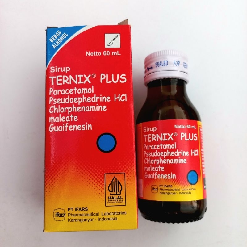 Jual Ternix Plus 60ml - Obat Flu Batuk | Shopee Indonesia