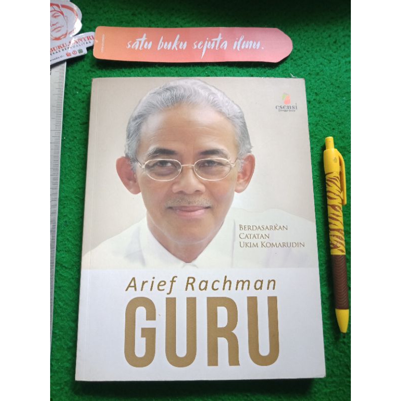 Jual Buku Biografi Tokoh Inspiratif : Guru Arief Rahman | Shopee Indonesia