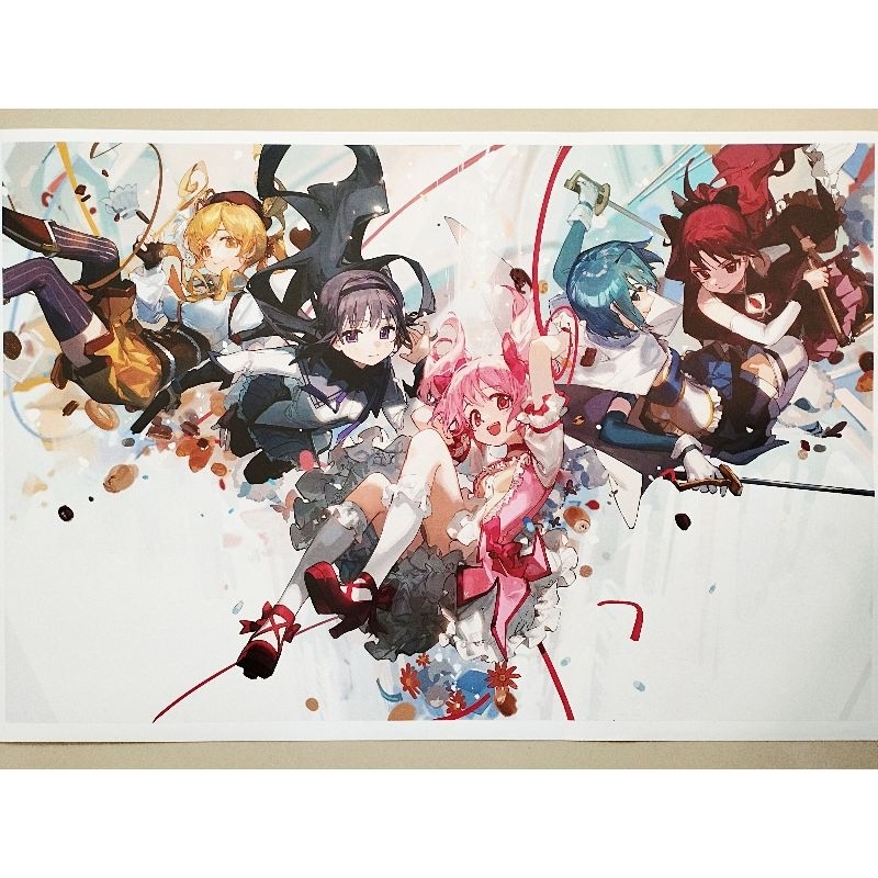 Jual Poster Anime Mahou Shoujo Madoka Magica 2 Homura Sayaka Kyouko ...