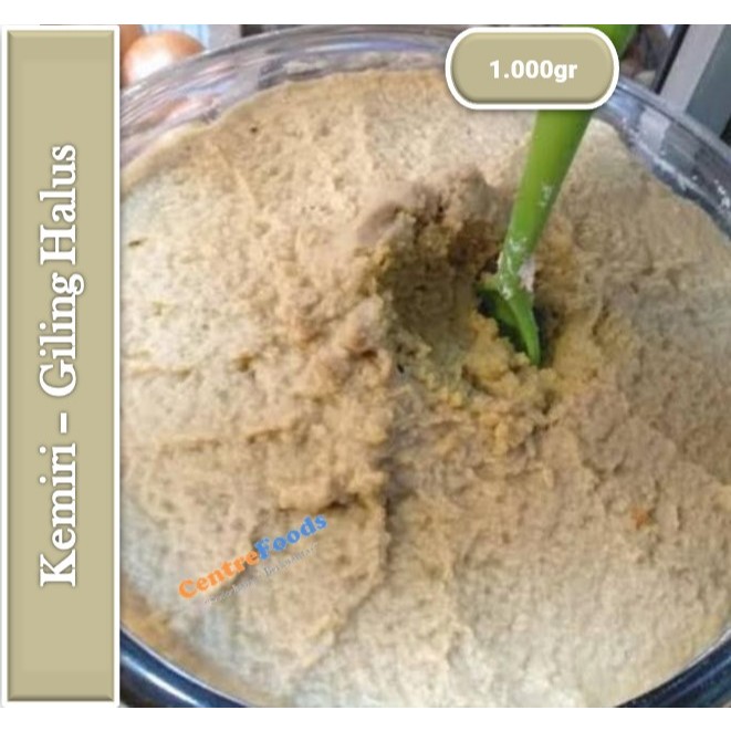 Jual Kemiri Giling Halus - Kemiri Halus Tradisional Bumbu Basah Fresh ...
