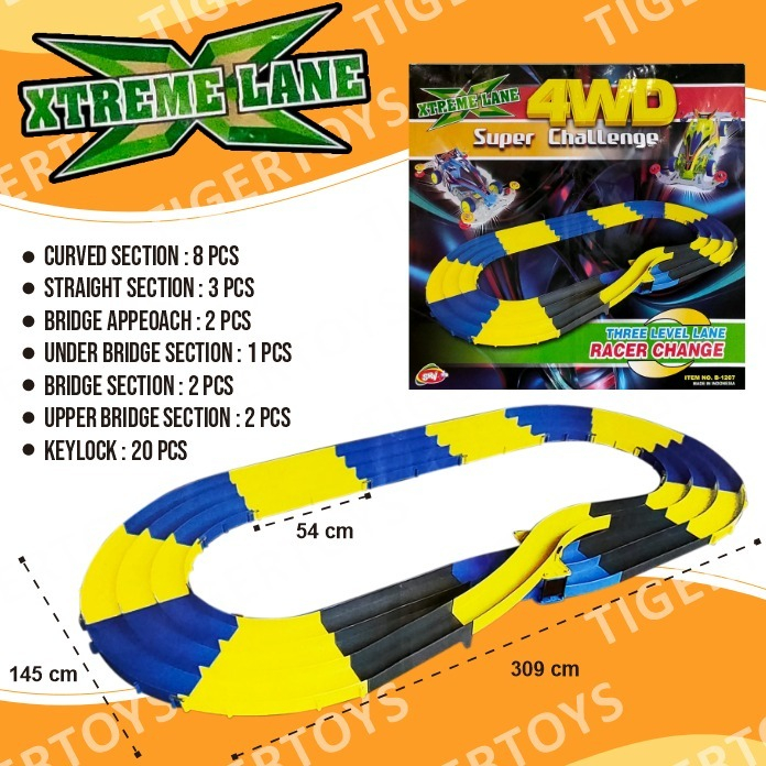 Jual BEST SELLER JALUR TAMIYA 3 JALUR FAVORIT JALUR TAMIYA 3JALUR TRACK ...