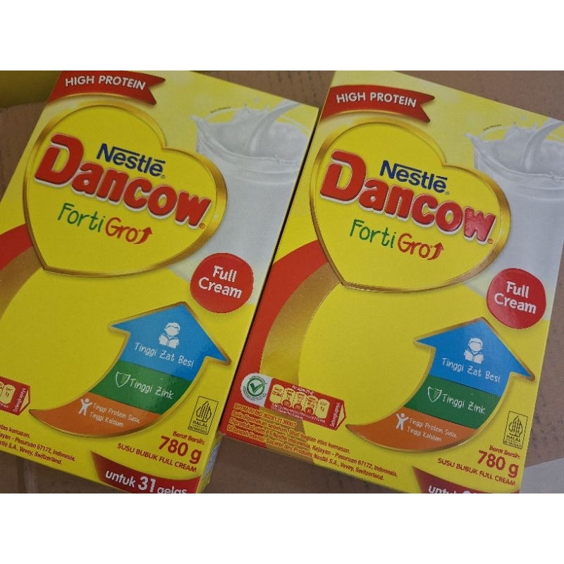 Jual DANCOW Fortigrow FULL CREAM 780G | Shopee Indonesia
