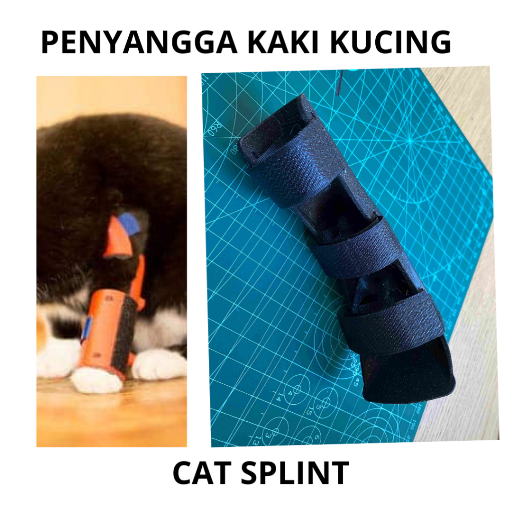 Jual Cat Splint Pet Splint Pelindung Kaki Kucing Setelah Operasi ...