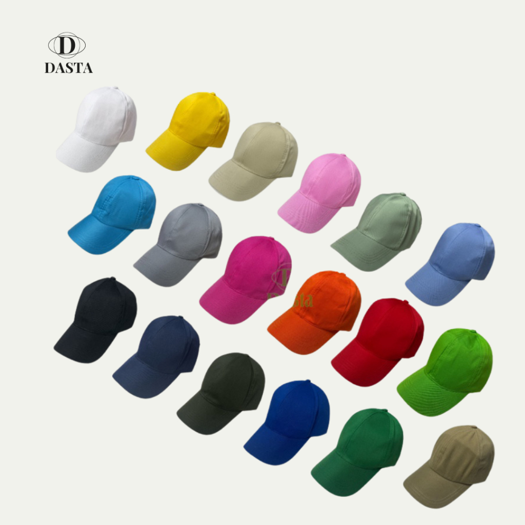 Jual TOPI POLOS DAN BORDIR HARGA GROSIR (twill) | TOPI PRIA WANITA ...