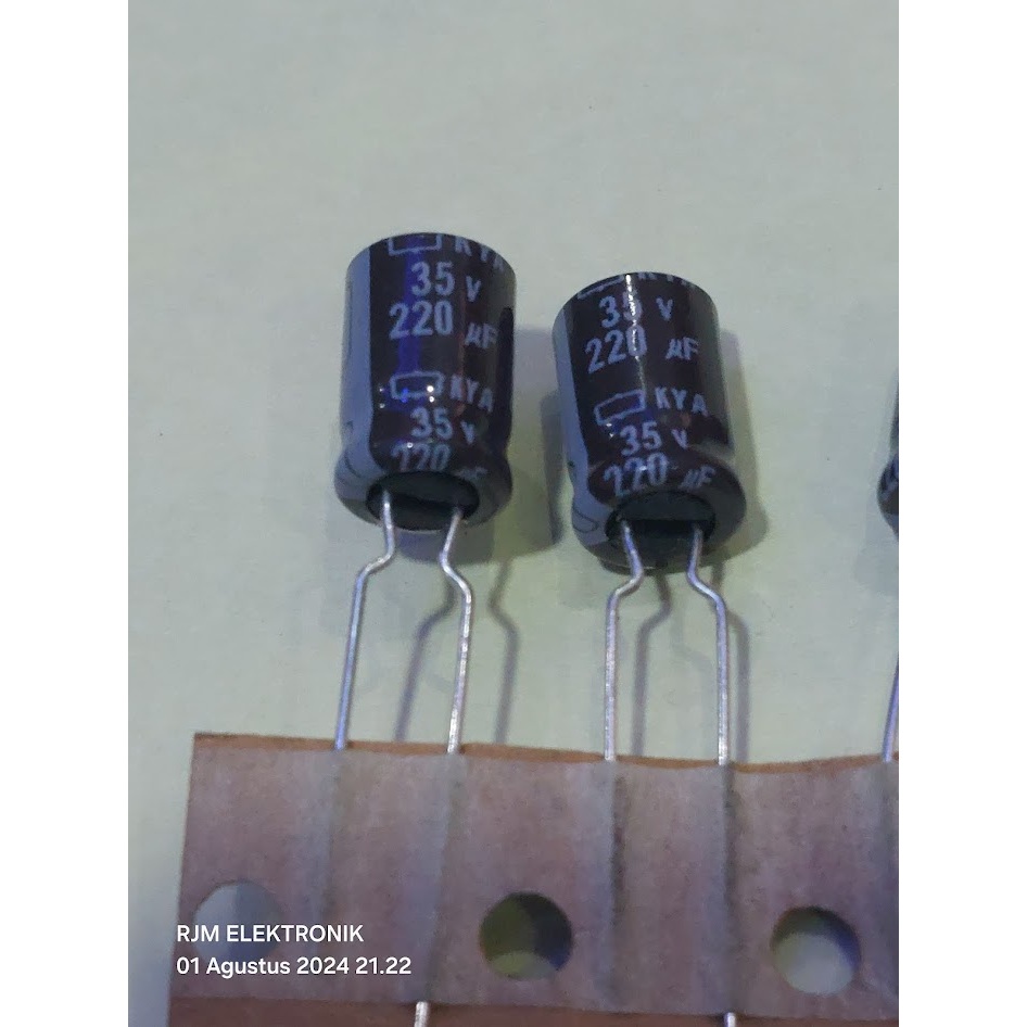 Jual Elco 220uf 35v warna coklat | Shopee Indonesia