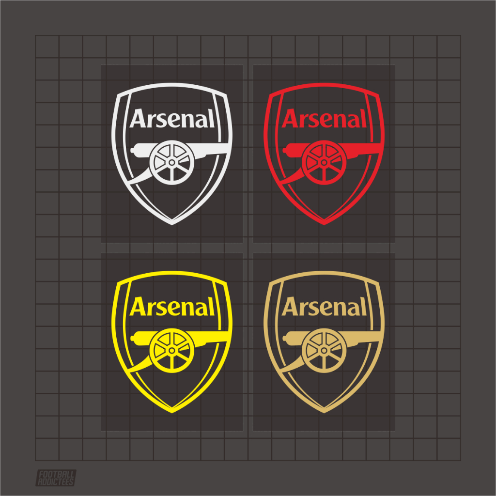 Jual Cutting Sticker Bola Arsenal ( 8 cm x 6,5 cm ) | Shopee Indonesia