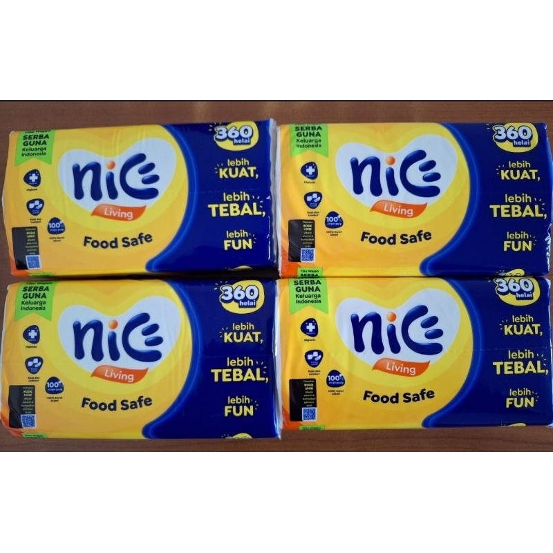 Jual 4 pax - Tissue Nice 360 sheet | Shopee Indonesia