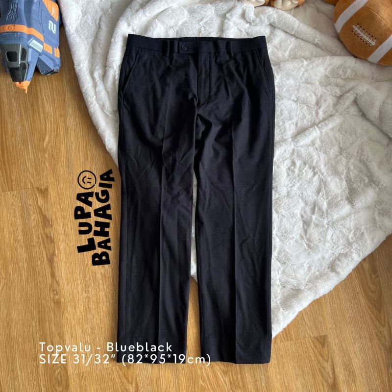 Jual TOPVALU Blueblack Chinos Tartan Pants size 31/32" | 100% Original (Celana Panjang) | Shopee ...