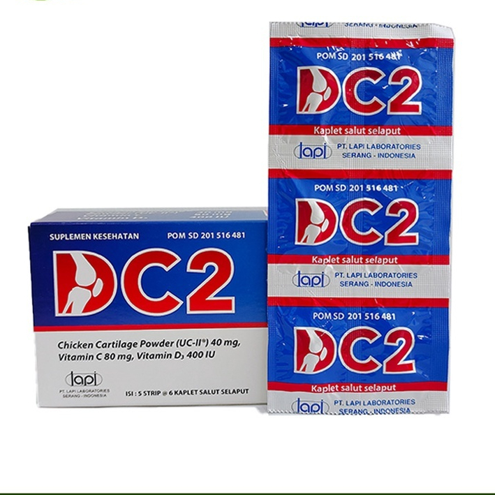 Jual DC2 Box 30 Tablet - Suplemen Untuk Memelihara Kesehatan Tulang Dan ...