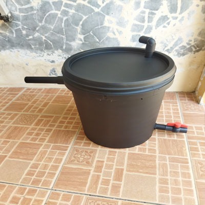 Jual Filter kolam dari ember, ada 3 warna, biru, putih dan hitam ...