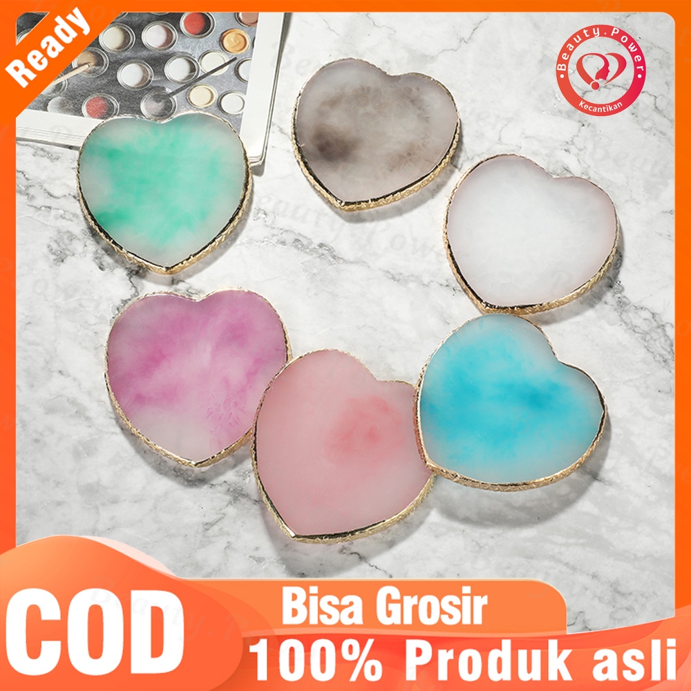 Jual Palet Resin Piring Pajangan Seni Kuku /Pallet Nail Art Shell /Alat ...