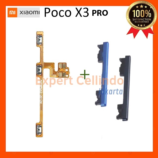 Jual Flexible On Off Volume Poco X3 Pro – Fullset + Tombol Luar OEM | Shopee Indonesia