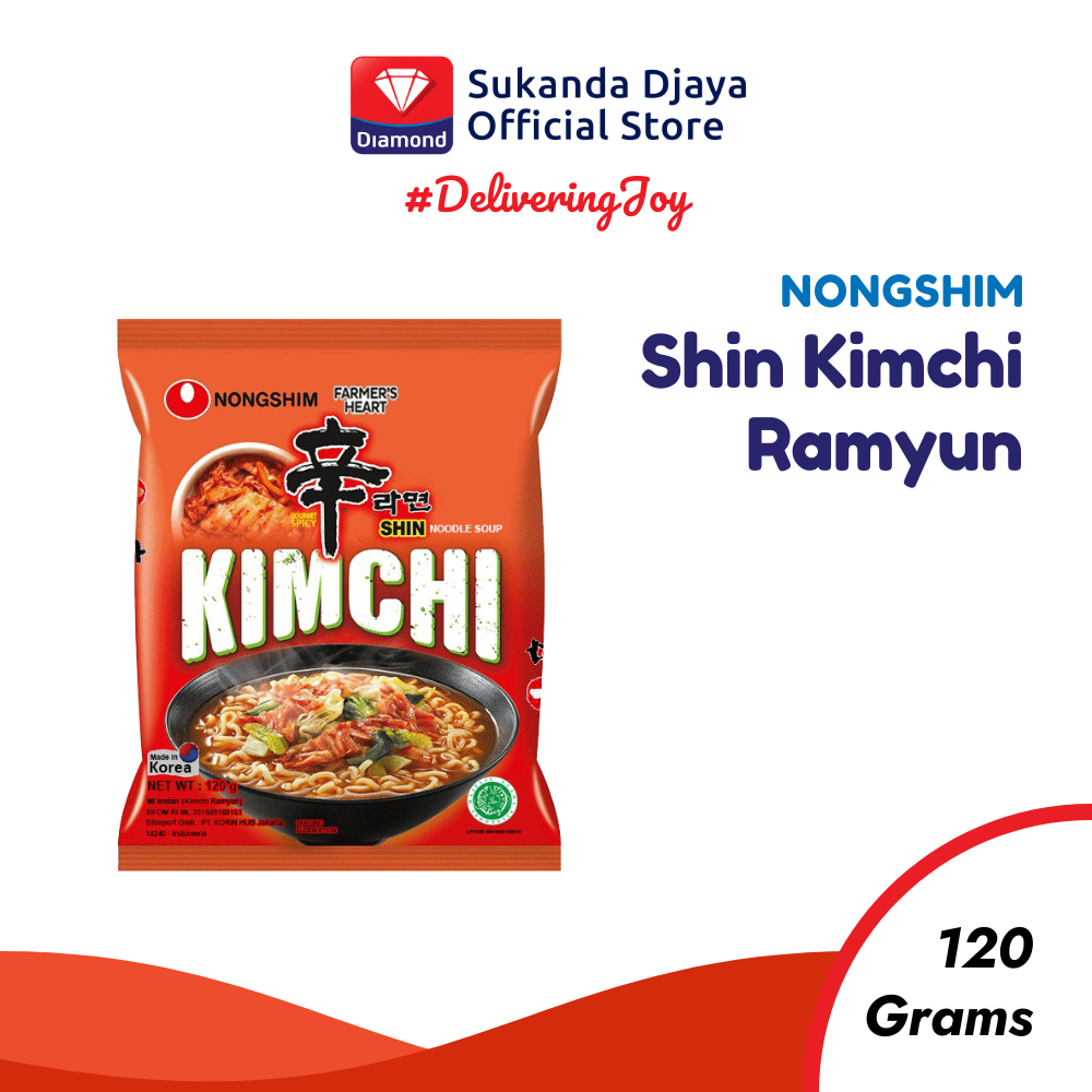 Jual Nongshim Mie Instan Shin Ramyun Kimchi 120 G | Shopee Indonesia