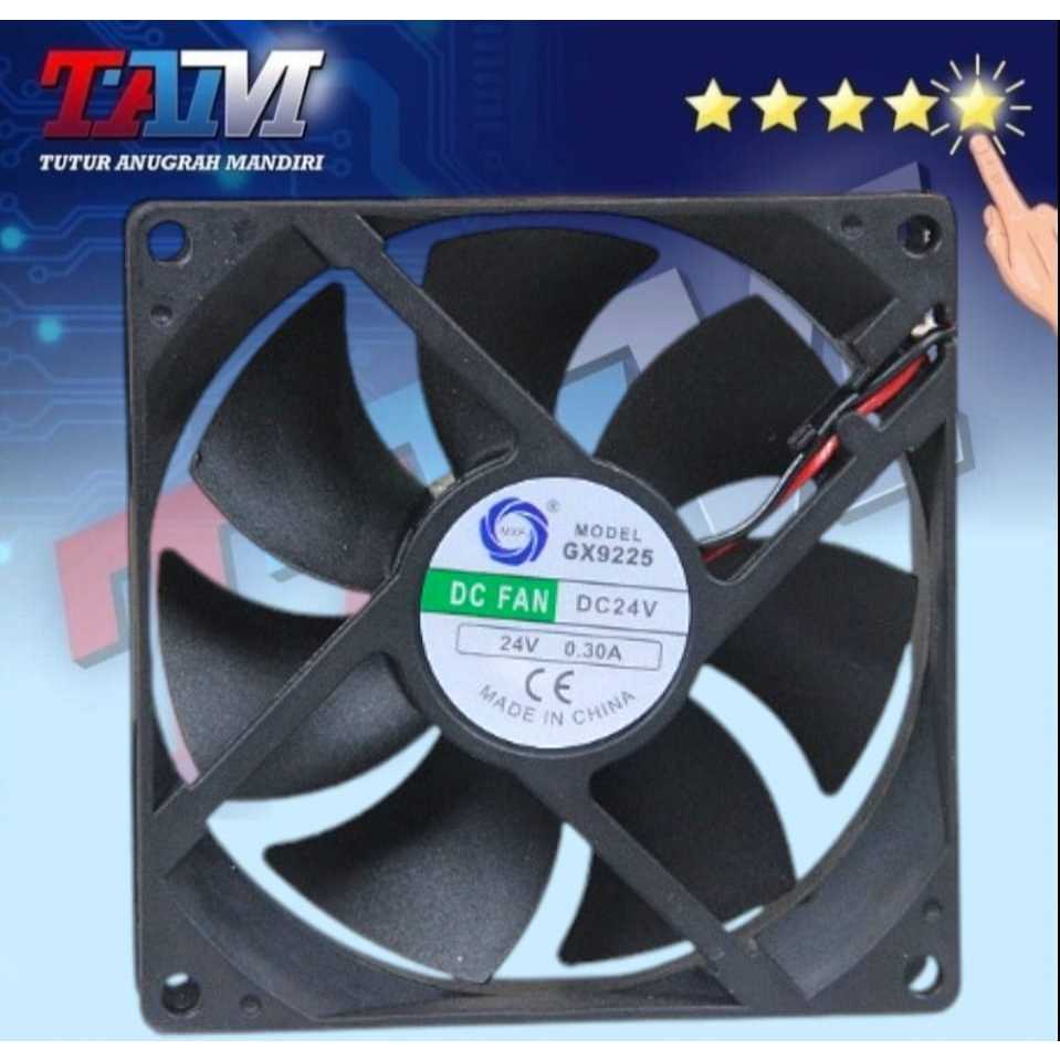Jual HIGH SPEED KIPAS FAN PANEL 24v DC 9x9 9cm tebal 2.5cm | Shopee ...