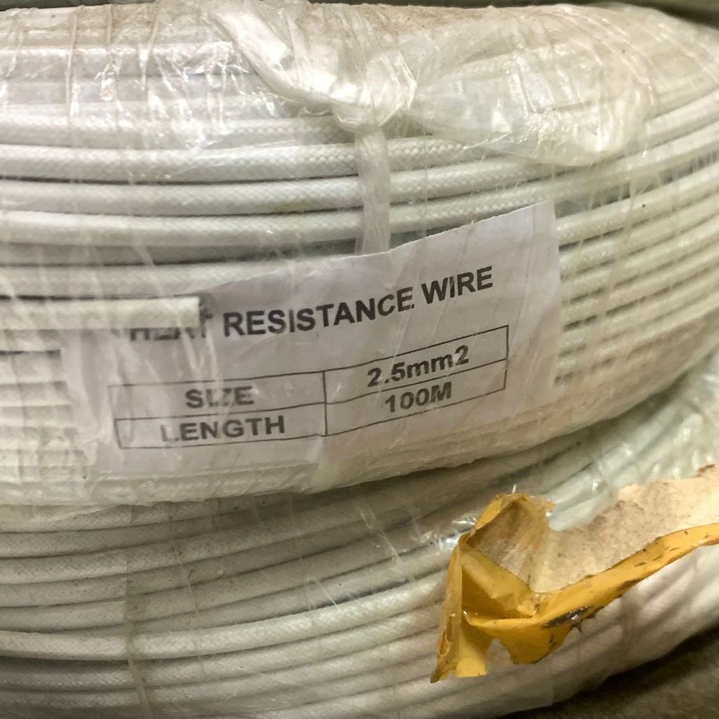 Jual KABEL TAHAN PANAS / KABEL NYVIN / KABEL HEATER 2.5mm METERAN ...