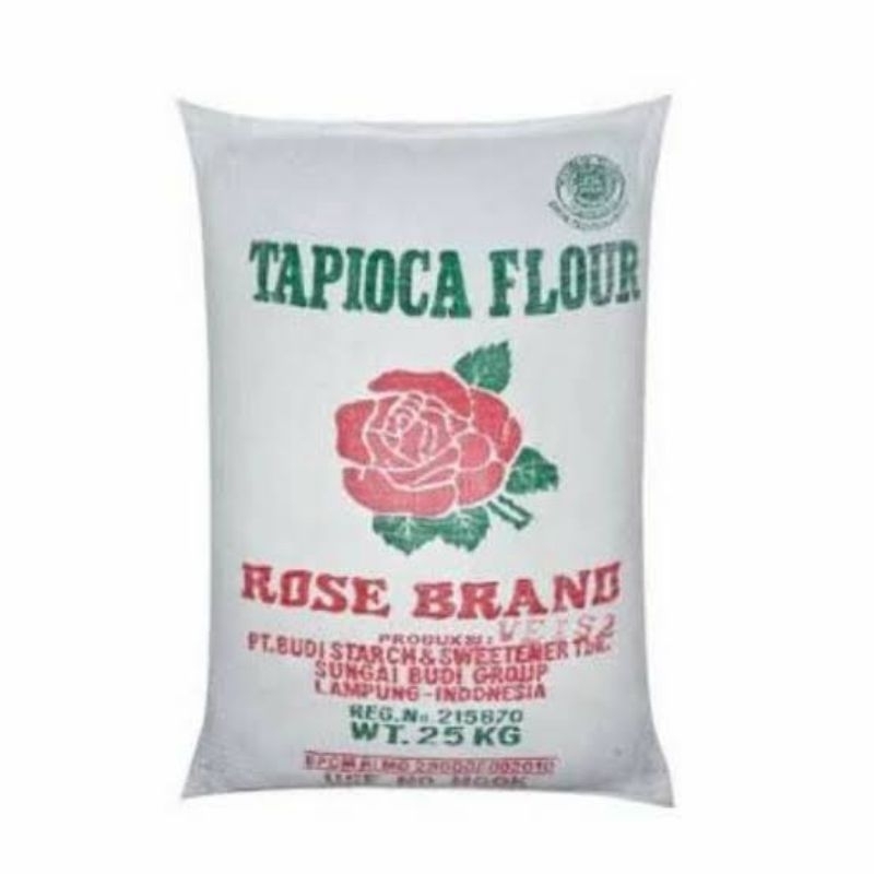 Jual Tepung kanji tapioka rose brand 25kg ( SAK ) | Shopee Indonesia