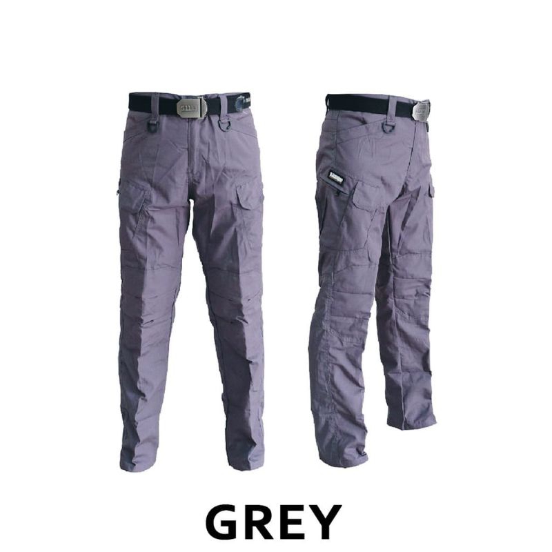 Jual Celana Chino cargo panjang kimpol Tactical fit Hitam Formal ...