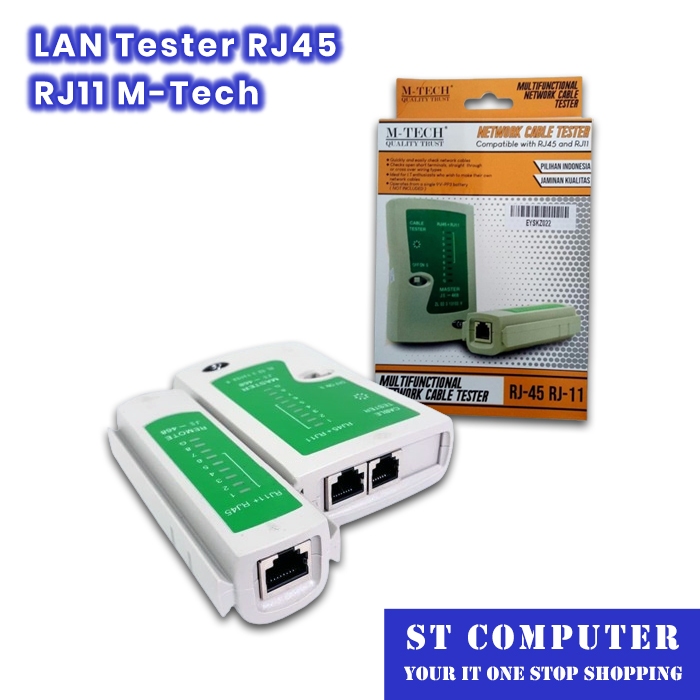 Jual LAN Tester RJ45 RJ11 M-Tech | Shopee Indonesia