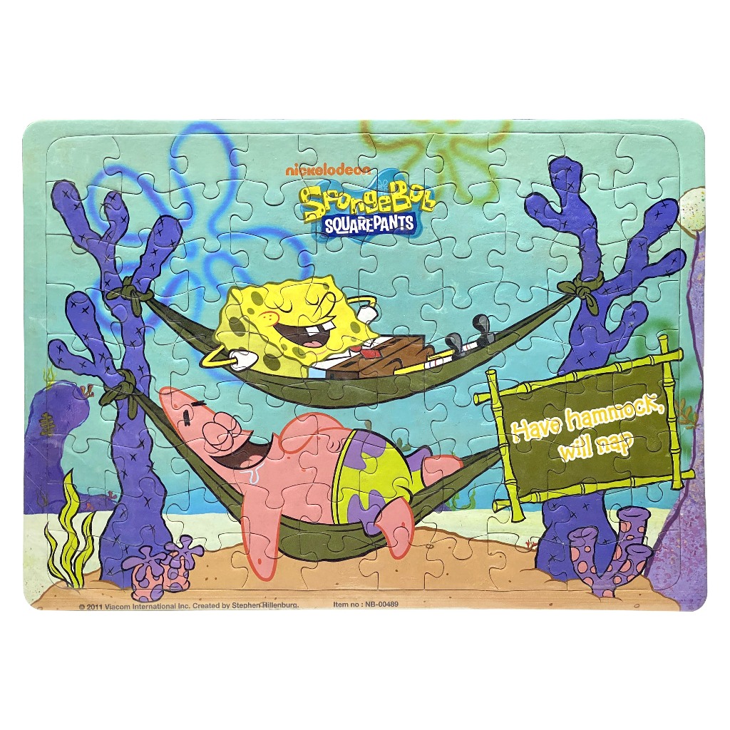 Jual Puzzle Besar - Spongebob And Patrick Taking Nap - NB-00489 ...