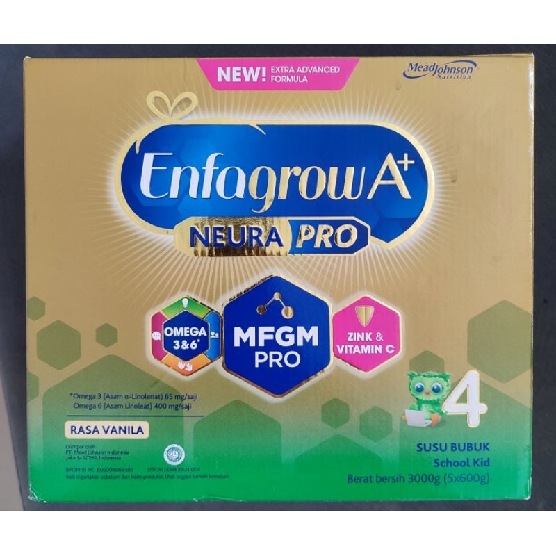 Jual Enfagrow A+4 Vanila 3000gram 3Kg | Shopee Indonesia