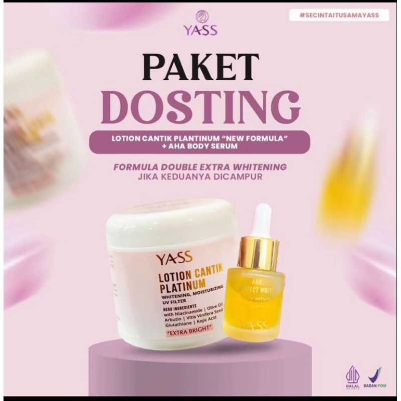 Jual Paket HB+Serum Yass(New Formula)KEMASAN BARU HB Platinum Extra ...