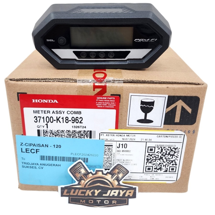Jual Kilometer Spidometer Speedometer Km Assy Cb Verza 150 Original ...