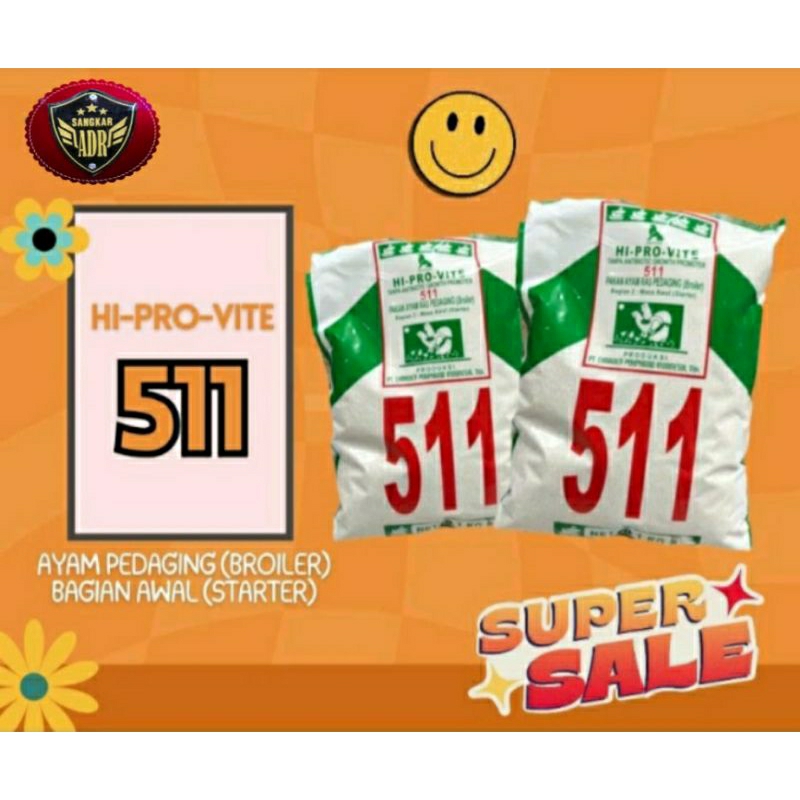 Jual Hi Pro Vit 511 Sentrat Pakan Ayam | Shopee Indonesia