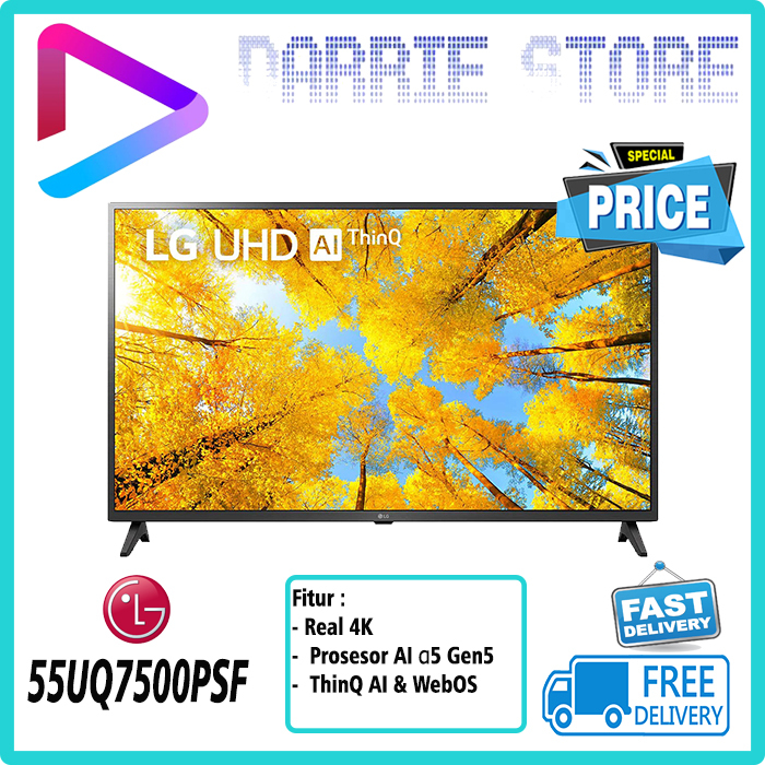 Jual LG TV 55UQ7500PSF 55 INCH SMART TV 4K UHD 55UQ750 55UQ75 55UQ7500 ...