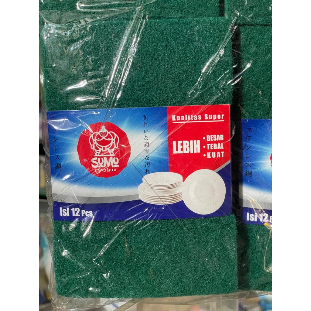 Jual Sumo Ryoku Tapas Sabut Hijau isi 12s Ijo Cuci Piring | Shopee ...