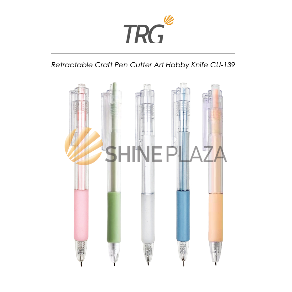 Jual TRG Retractable Craft Pen Cutter Art Hobby Knife CU-139 - Pisau ...