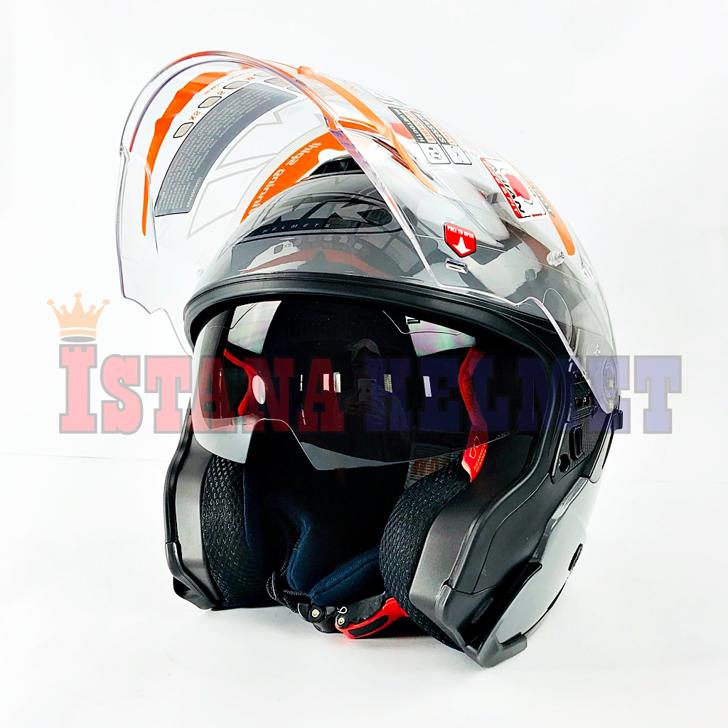 Jual HELM INK TERRA 2 GORILLA GREY GLOSS | Shopee Indonesia