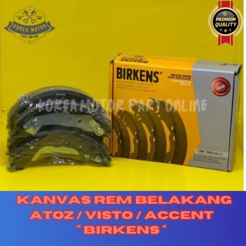 Jual KANVAS REM BELAKANG HYUNDAI ATOZ KIA VISTO HYUNDAI ACCENT BR ...