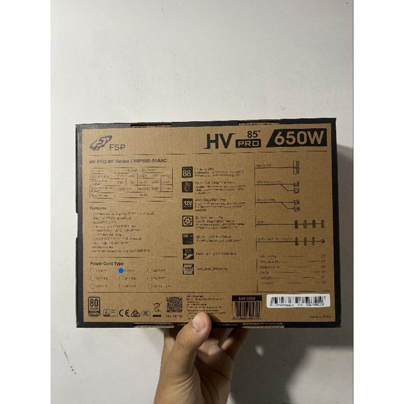 Jual FSP HV PRO 650 Watt | Shopee Indonesia