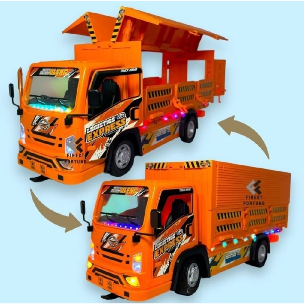 Jual JUAL MAINAN ANAK TRUCK OLENG JUMBO BASURI/ PLASTIK/ MUSIK/ LAMPU ...