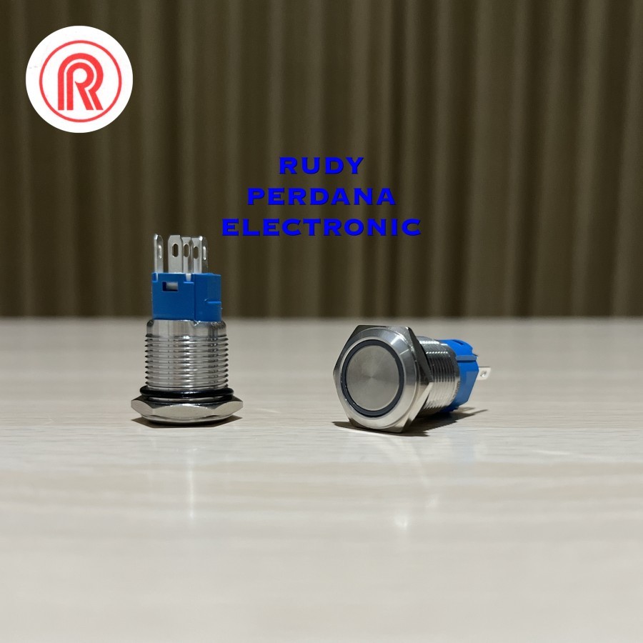 Jual SWITCH PUSH BUTTON SAKLAR ON SELF RESET SPRING MOMENTARY NON ...