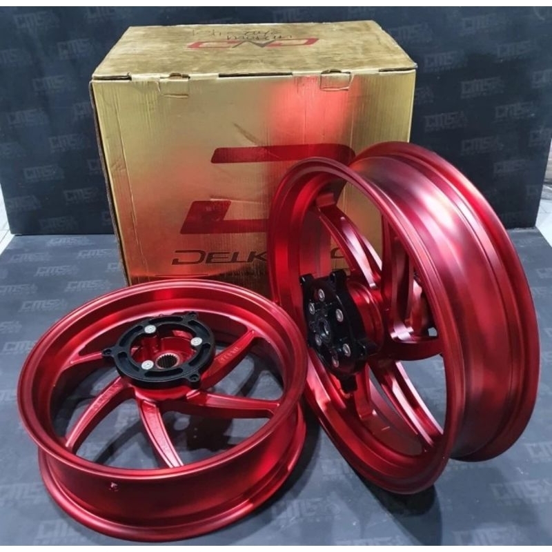 Jual Velg Velek Delkevic Double Disc Max Conneneted DND Xmax Old/New ...