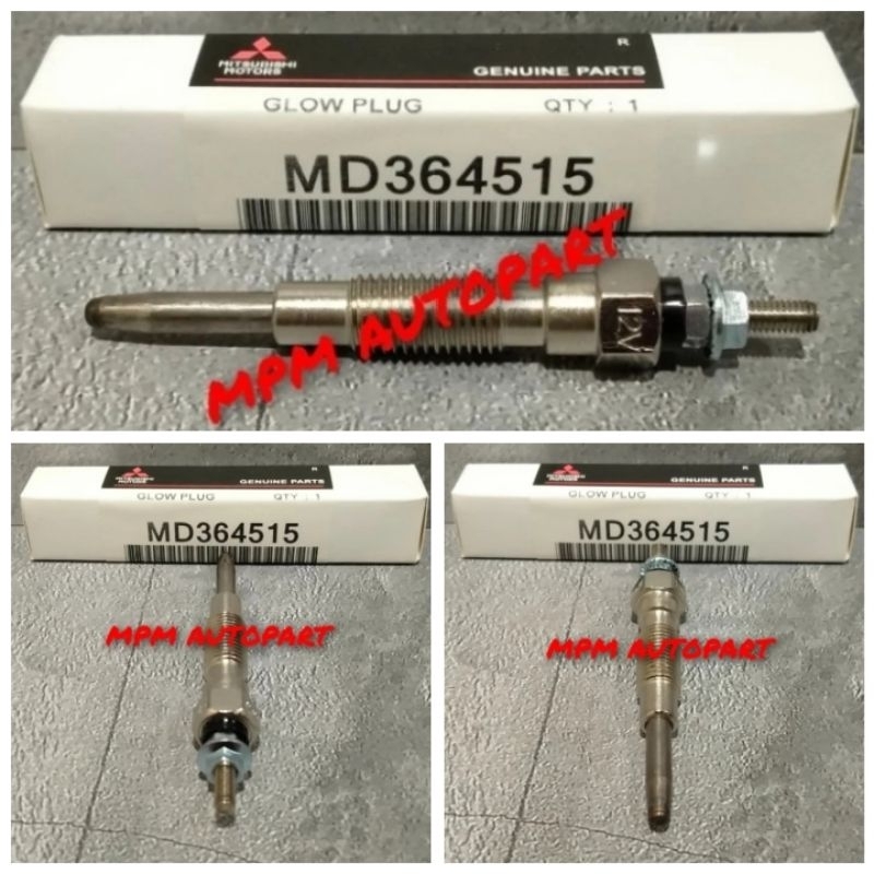 Jual glow plug busi pemanas L300 kuda diesel L200 strada triton 2.8 ...