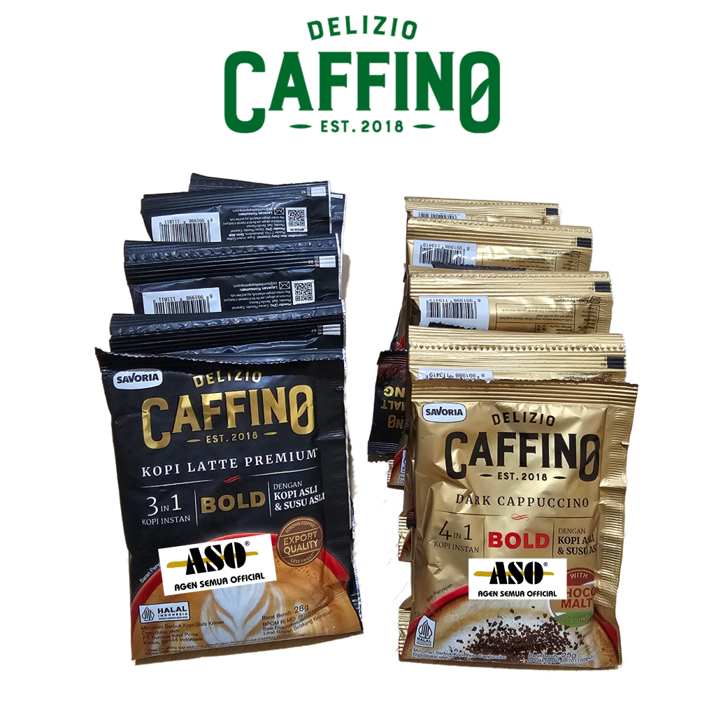 Jual KOPI CAFFINO BOLD DARK CAPPUCINO 25gr RENCENG ( ISI 10 ) PROMO ...