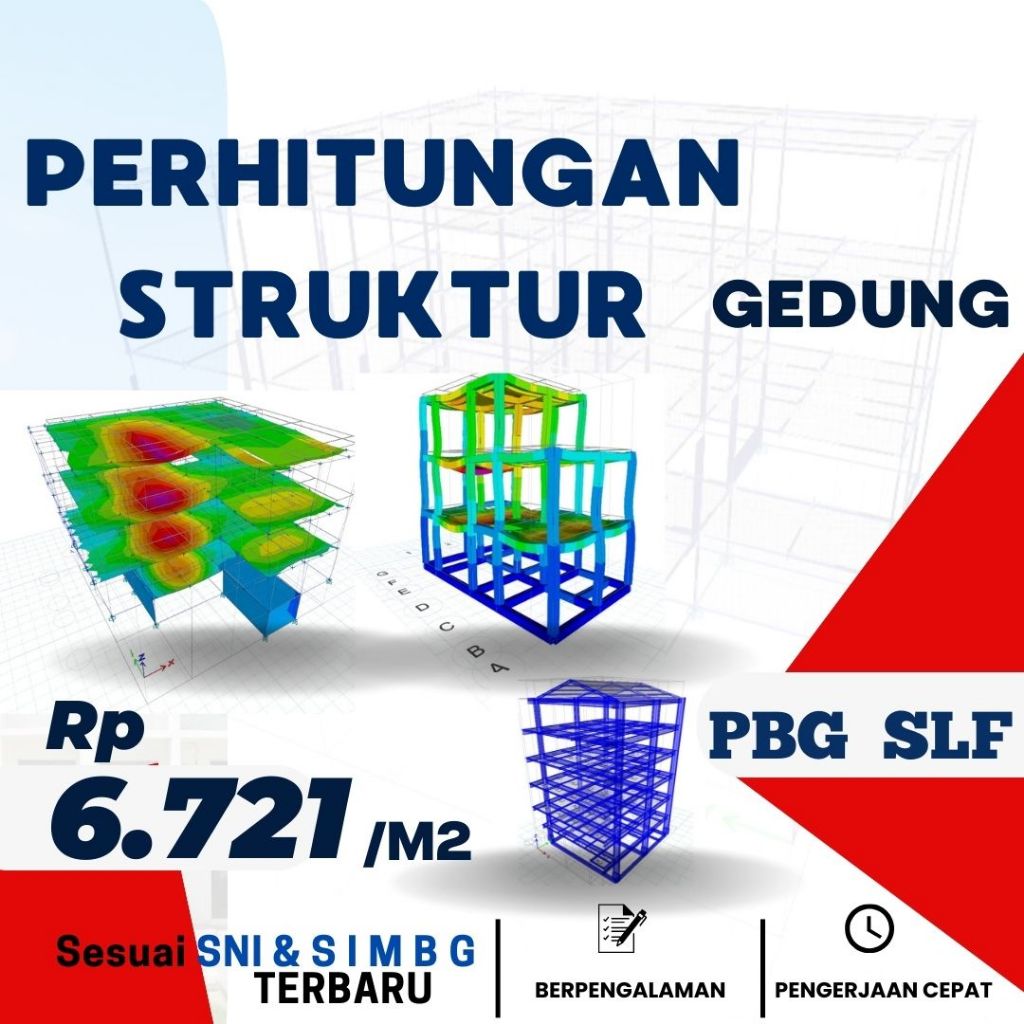 Jual HITUNG STRUKTUR BANGUNAN PBG SLF | Shopee Indonesia