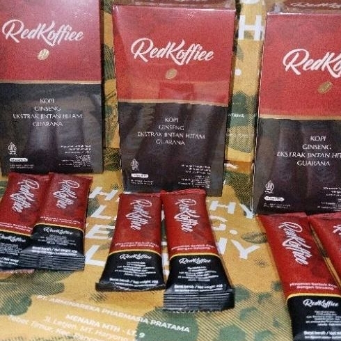 Jual Central kopi stamina Kopi Merah Red Koffiee Arminadaily box ...